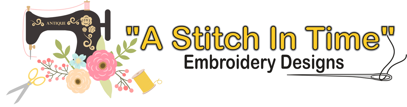 A Stitch in Time Embroidery Designs | A Stitch in Time Embroidery Designs