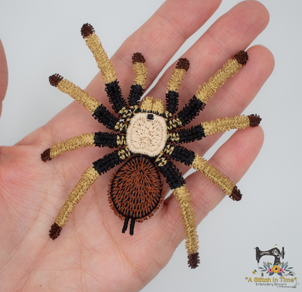 FSL Arizona Blonde Tarantula| A Stitch in Time Embroidery Designs