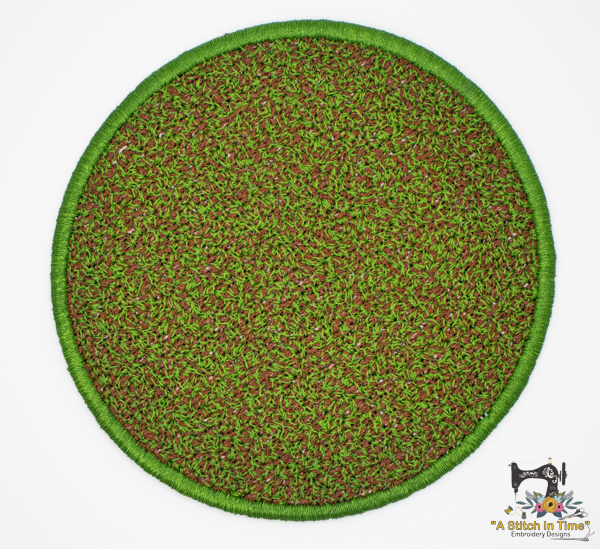 FSL-FSA Grass Circle Set 6x6| A Stitch in Time Embroidery Designs