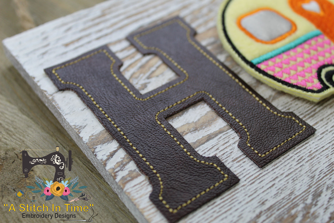 ITH Letter Set| A Stitch in Time Embroidery Designs