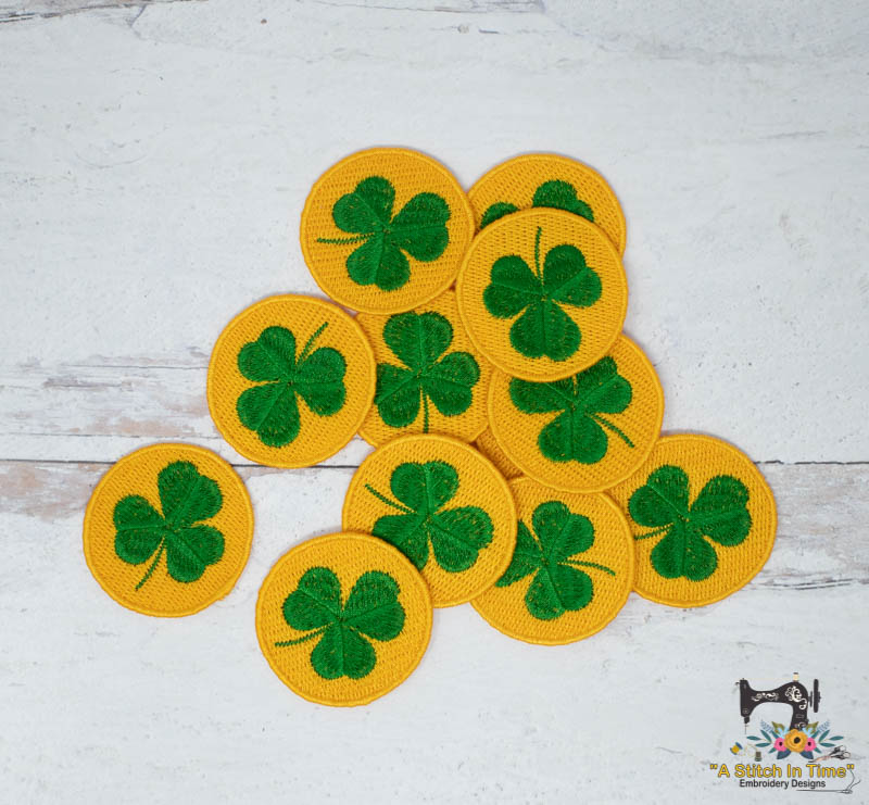 FSL Lucky Coin| A Stitch in Time Embroidery Designs